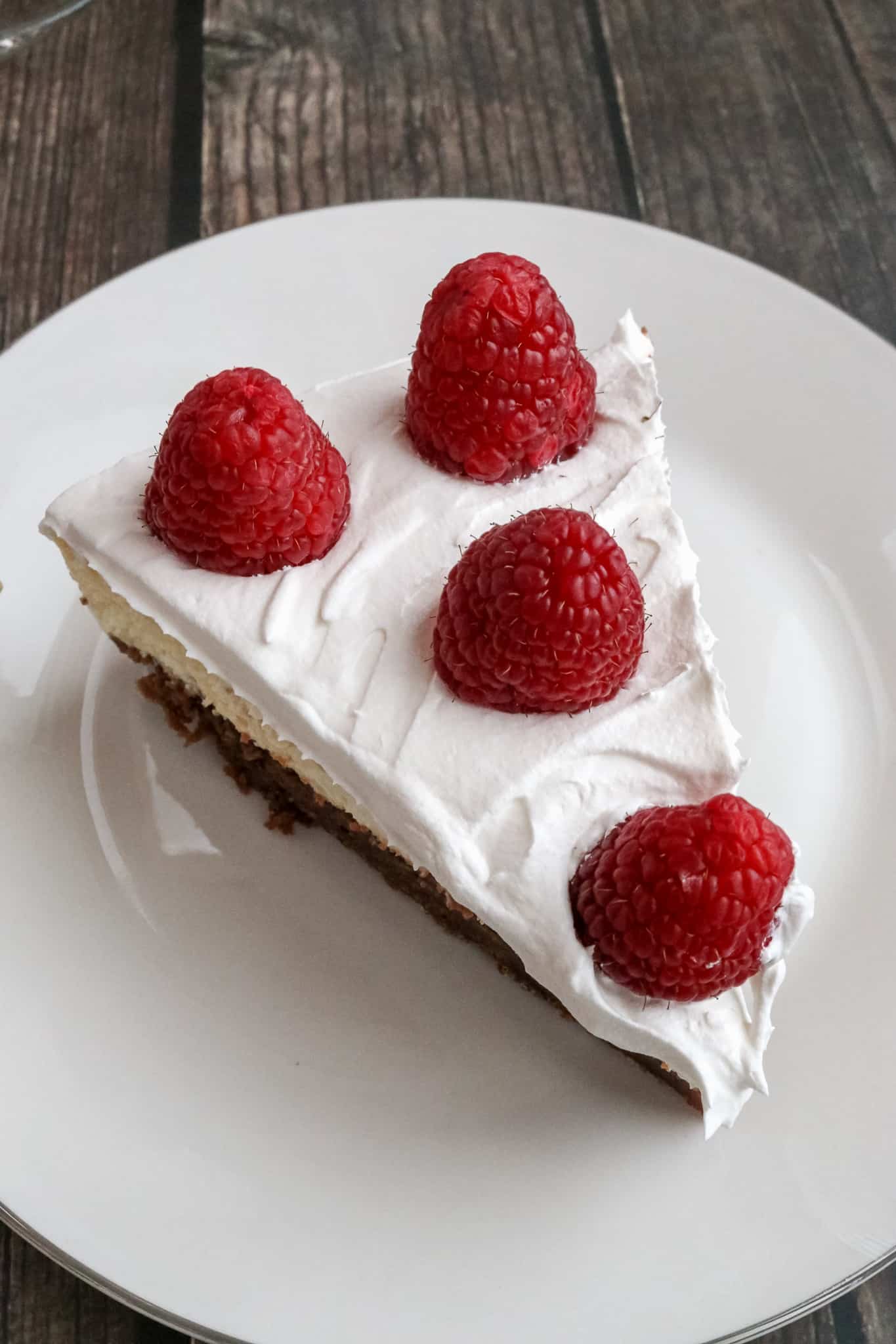Cheesecake With Brownie Crust - The Michigan Dietitian