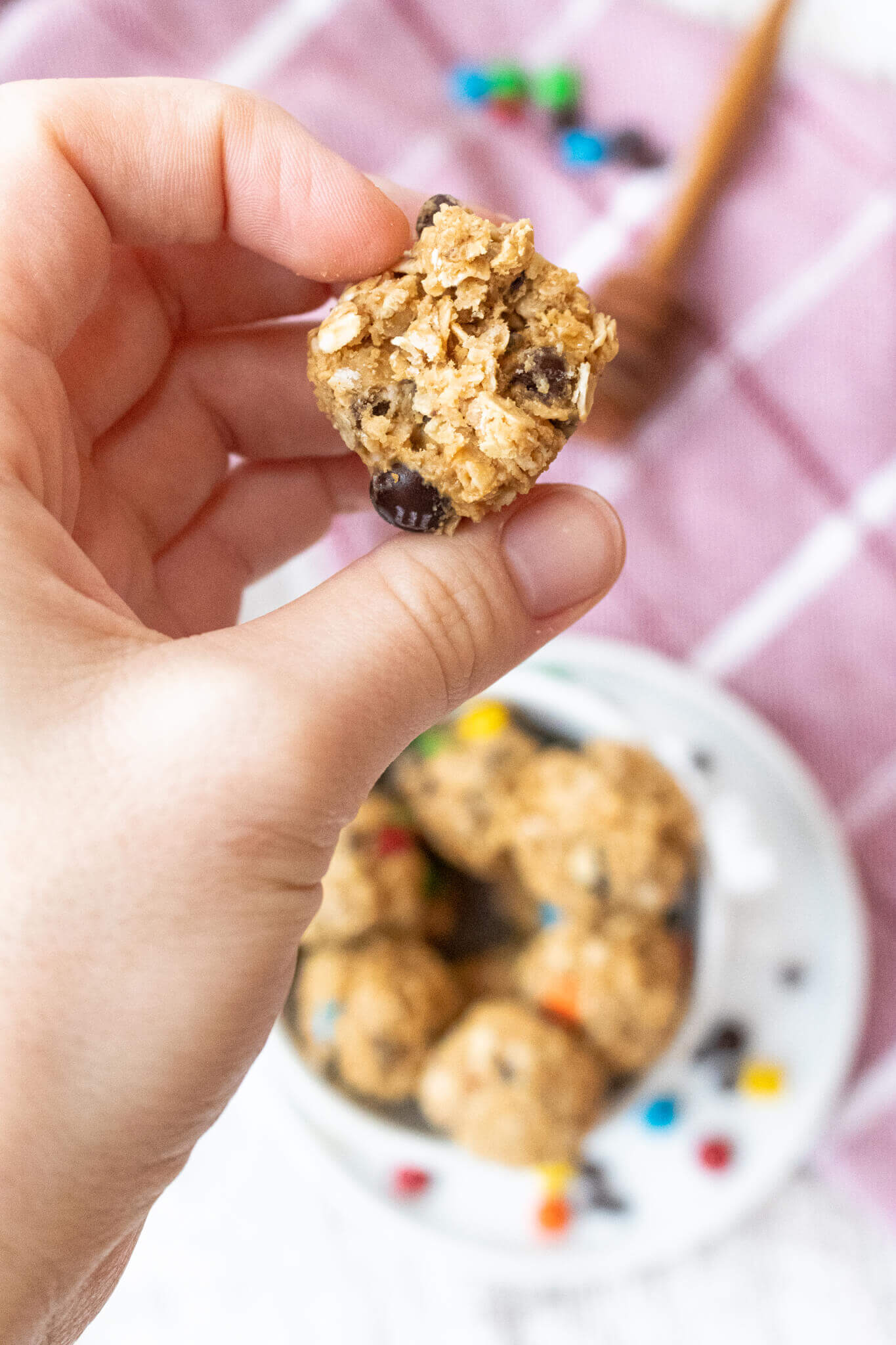 No Bake Mini Monster Energy Balls Recipe - The Michigan Dietitian