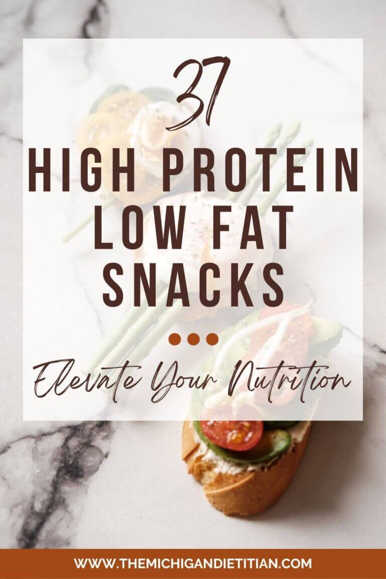 37 High Protein Low Fat Snacks: Elevate Your Nutrition - The Michigan ...