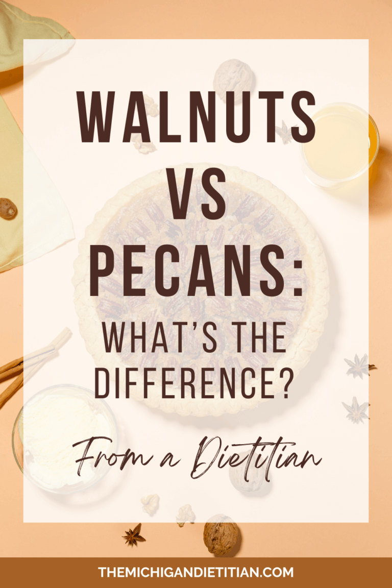 Walnuts vs Pecans: What's The Difference? - The Michigan Dietitian
