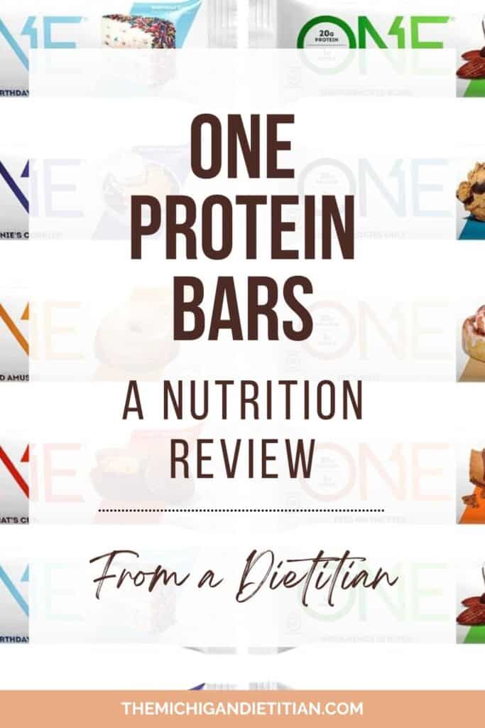 One Bar: A Dietitian's Comprehensive Review - The Michigan Dietitian