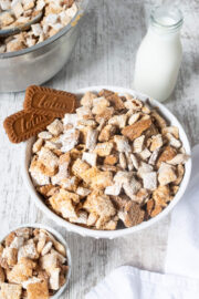 Delicious Cookie Butter Puppy Chow - The Michigan Dietitian